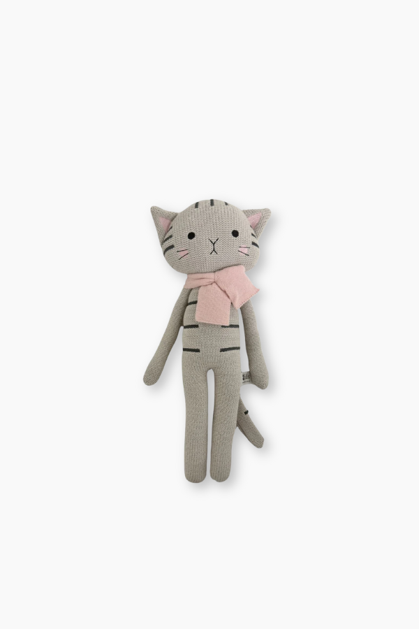 Large Eco Knitted Toy - Cat – Elms